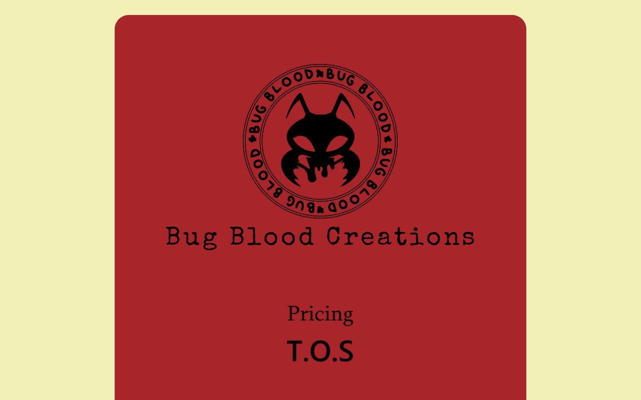 Bug Blood Creations